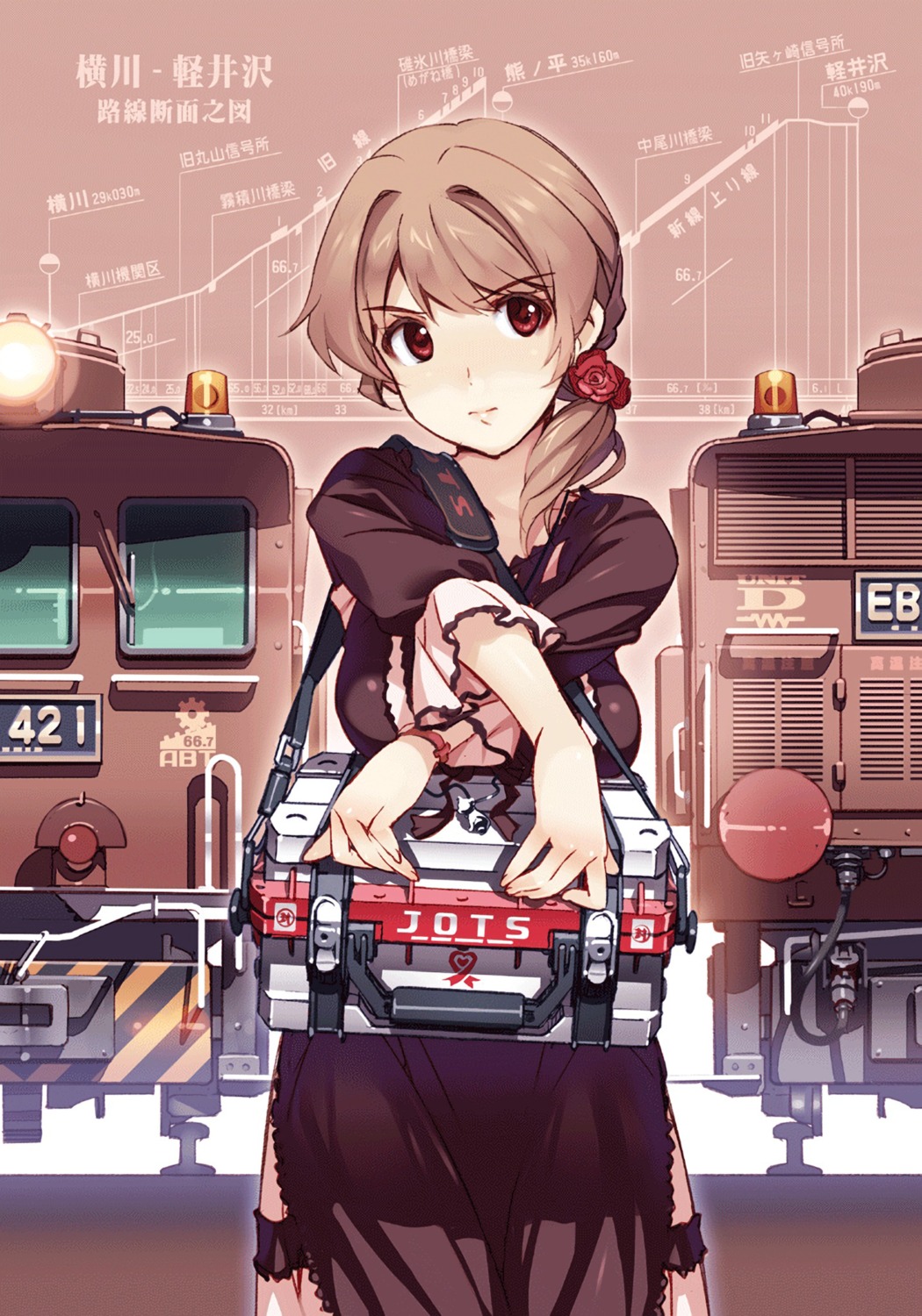 vania600 rail wars! koumi haruka | #468401 | yande.re